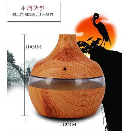 Onion Wood Humidifier USB Diffuser Mini Mist DIY Wood Grain Car Air ...