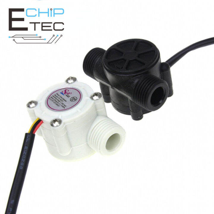 5-18V flowmeter Hall flow sensor switch 1-30L/min 2.0MPa YF-S201 water ...
