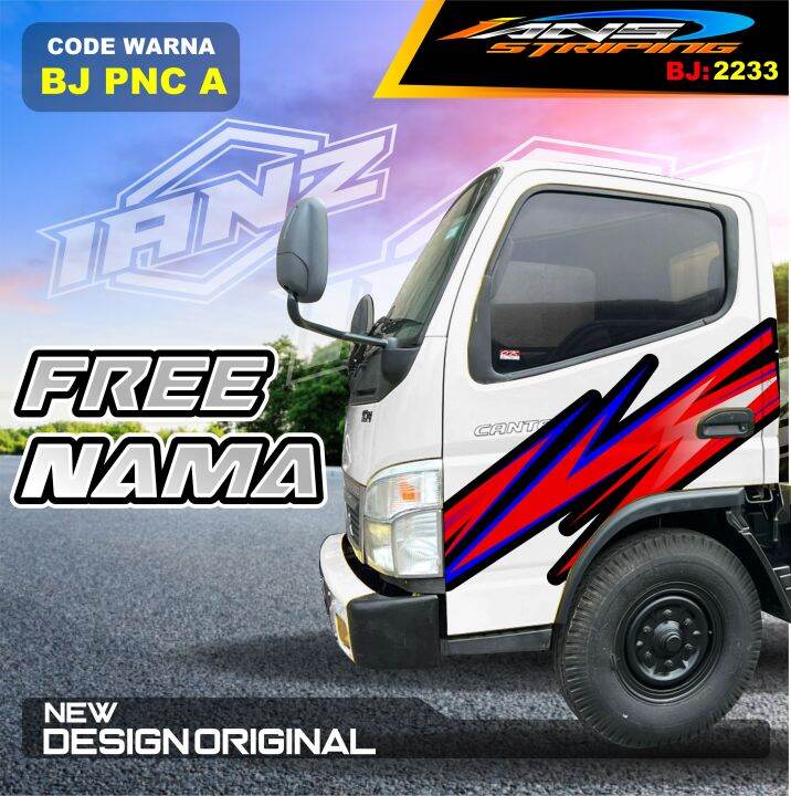 STICKER VARIASI PINTU TRUK FUSO RAGASA / DECAL PINTU DUMTRUK / STIKER ...