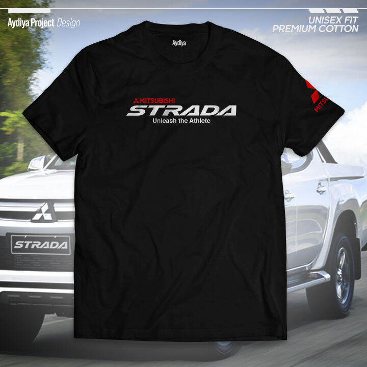 Mitsubishi Strada Simple Shirt - CR - Aydiya Clothing | Lazada PH