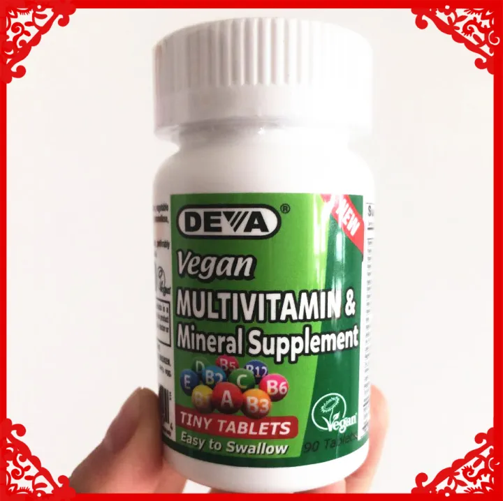 อเมริกัน DEVA มัลติวิตามินและแร่วีแกน90แคปซูลหนึ่งทุกวันวิตามิน ...