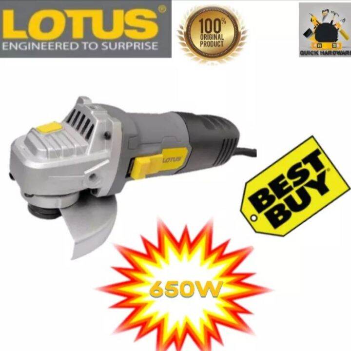 LOTUS 650W Small Angle Grinder LTSG6500S | Lazada PH