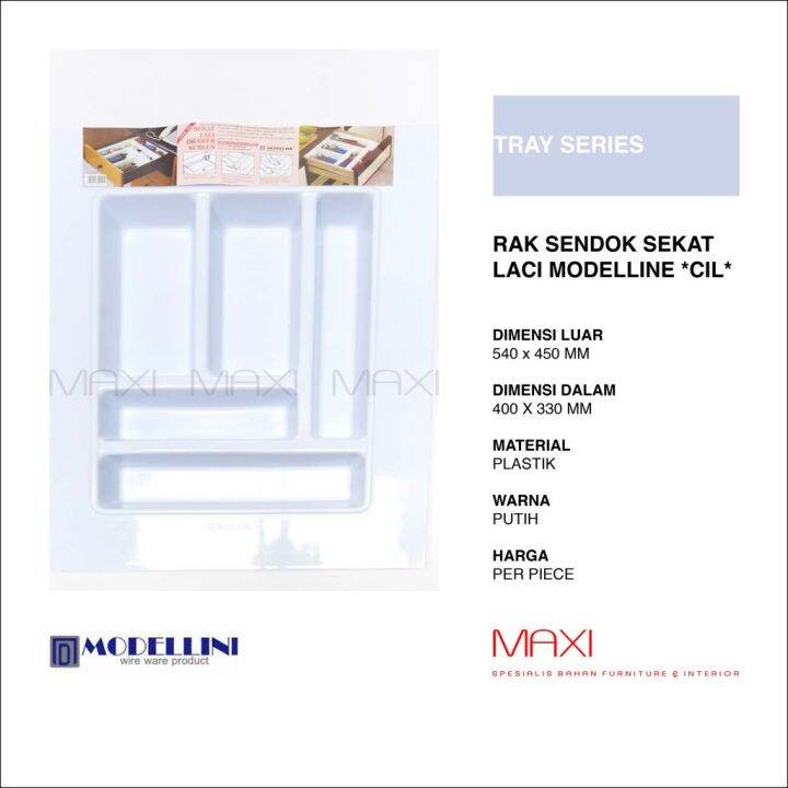 RAK SENDOK SEKAT LACI BESAR MODELLINE *CIL* | Lazada Indonesia