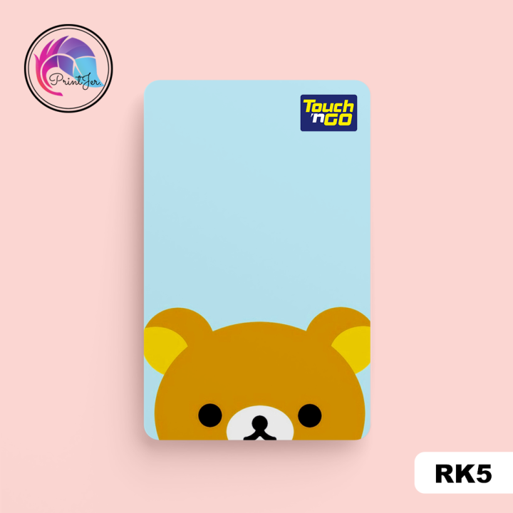 RILAKKUMA ( SERIES 1 ) - Touch n Go Card Sticker Cover (Waterproof, High Quality) ,TNG CARD ...
