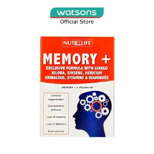 NUTRILIFE Memory + Tablet (Effective for Cerebral Degeneration Helps ...