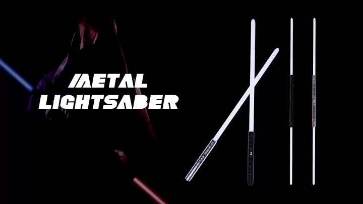 GGMM Metal Stall 2-in-1 Colorful Retractable Light Stick Cool Luminous ...