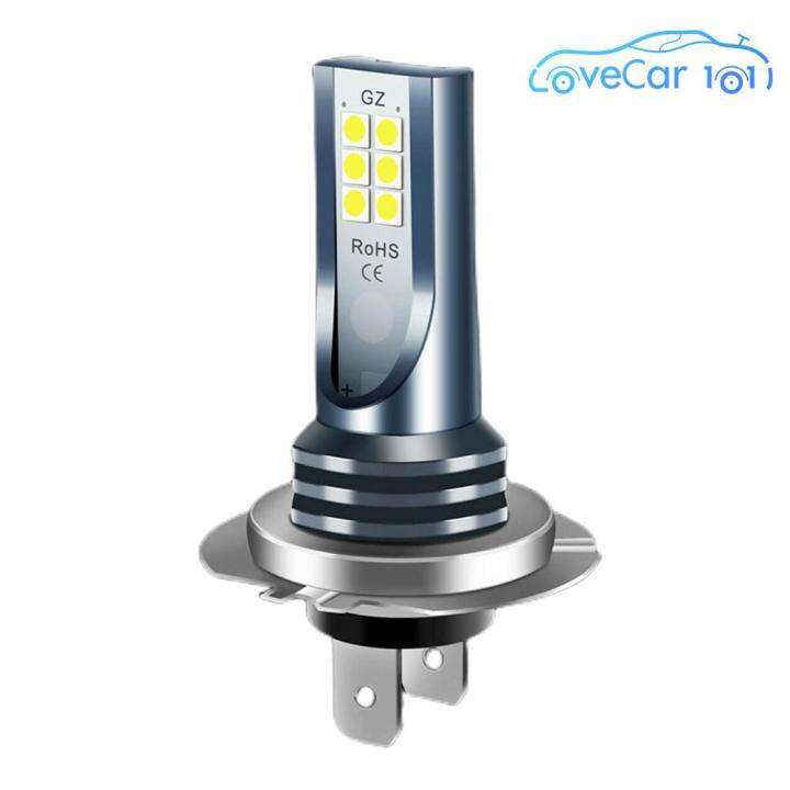 หลอดไฟไฟหน้ารถมอเตอร์ไซค์แบบ LED H7 12V 24V สำหรับรถยนต์30000LM ไฟหน้ารถแสงไฟขาวจัด IP67กันน้ำไฟ ...