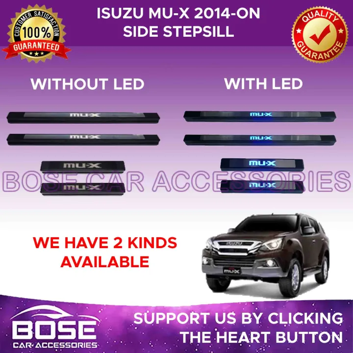 Side Step Sill for Isuzu MUX / Isuzu MU-X LS LS-A 4x4 / LS 4x2 / RZ4E ...