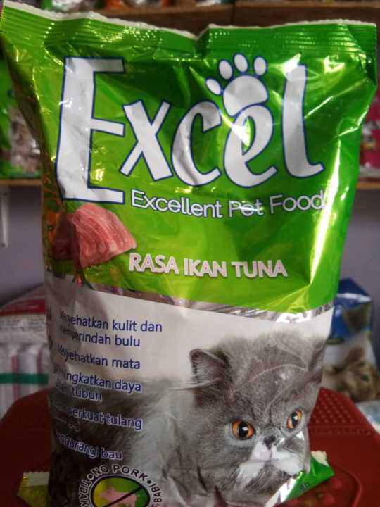 MAKANAN KUCING EXCEL 500GR VARIAN RASA | Lazada Indonesia