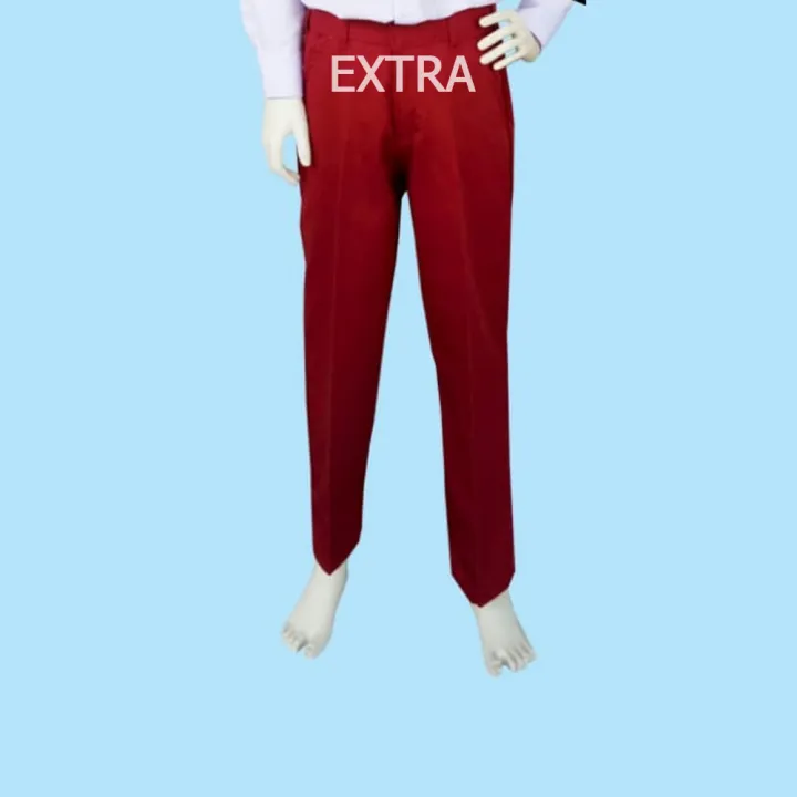 Seragam Sekolah - Celana SD Merah Panjang | Lazada Indonesia