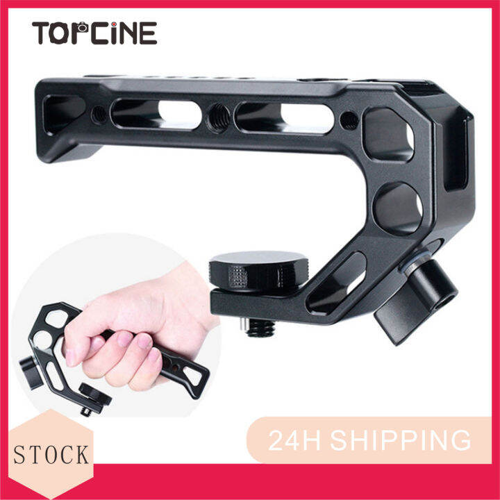 Topcine ARRI-Mount Top Handle with 15mm Rod Clamp and 3/8"-16 Locating ...