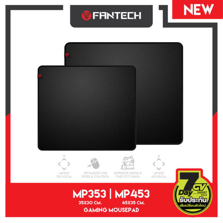 Fantech Agile Gaming Mousepad มี 2 รุ่น MP353 ขนาด 35cm และ MP453 ขนาด ...