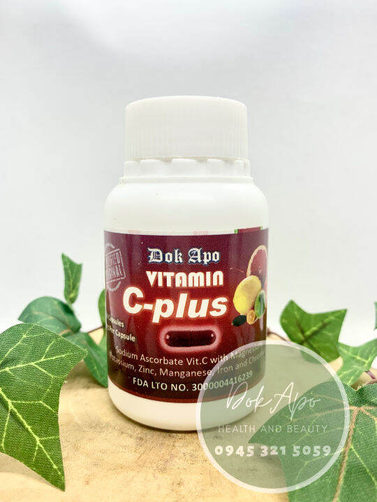DOK APO Vitamin C-plus 50 Capsules (Authentic/Original) | Lazada PH