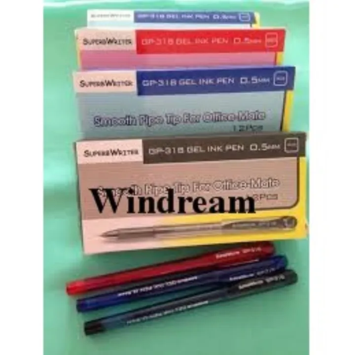 Spot hot sale Superb Writer GP318 gel pen sign pen | Lazada PH