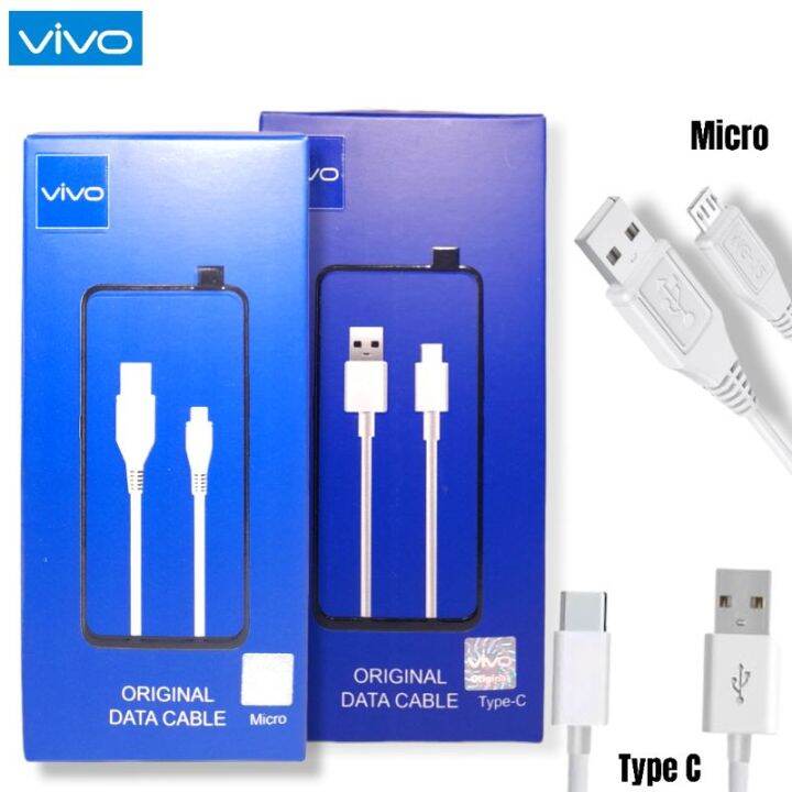 ORIGINAL KABEL DATA VIVO MICRO DAN TYPE C | Lazada Indonesia