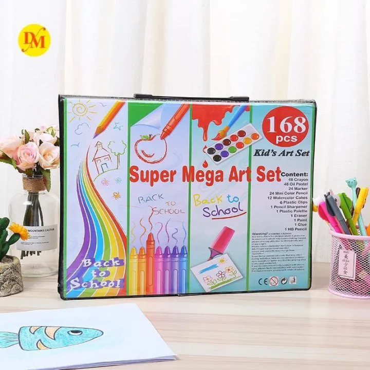 Super Mega Art Set 168 pcs/Kid's Art set | Lazada PH