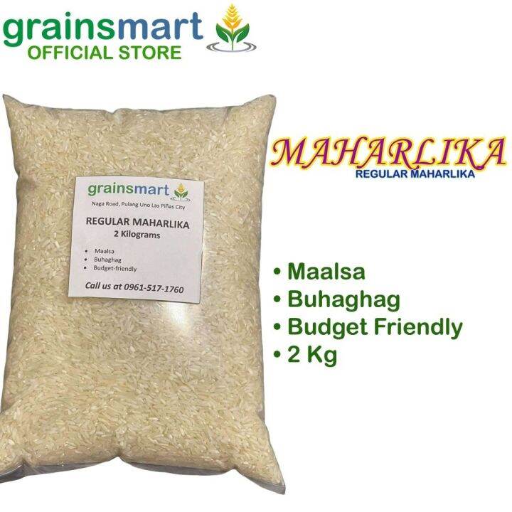 Grainsmart Maharlika Regular Milled Rice (2kg) | Lazada PH