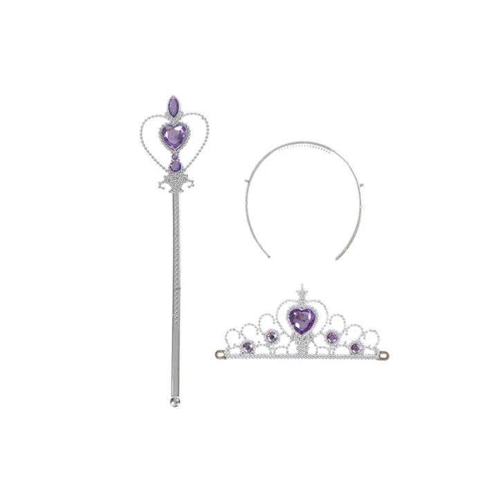 Fantic Jettingbuy 1 set Crystal Girls Tiara Crown Princess Crown ...