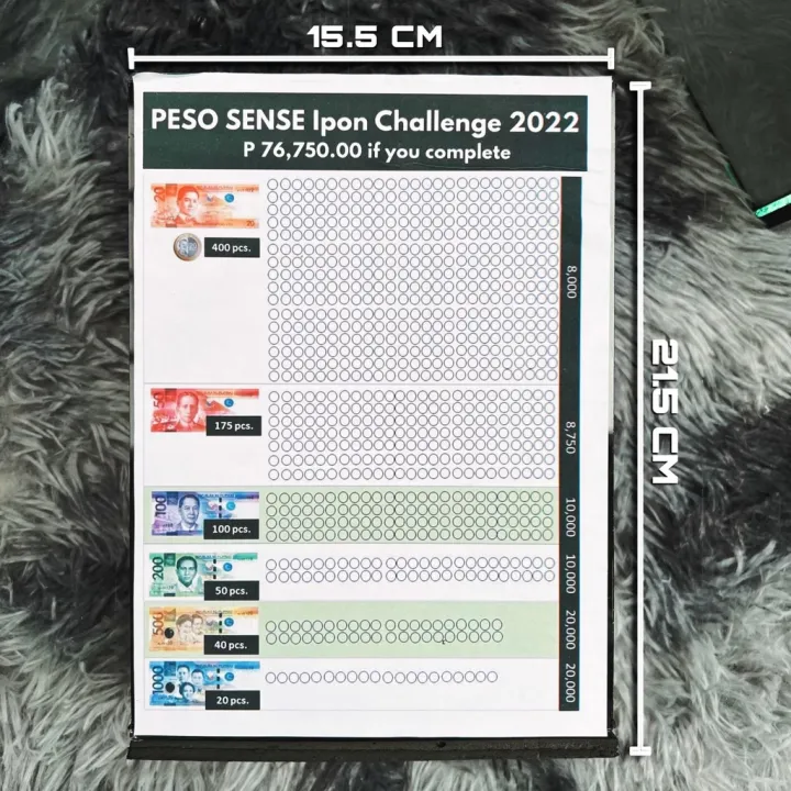 Clear Glass Alkansya Ipon Challenge 2022 | Lazada PH