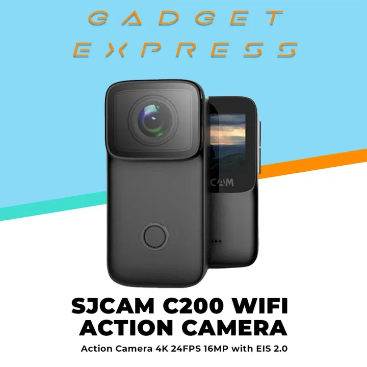 SJCAM C200 4K 24FPS Ultra HD | Lazada PH