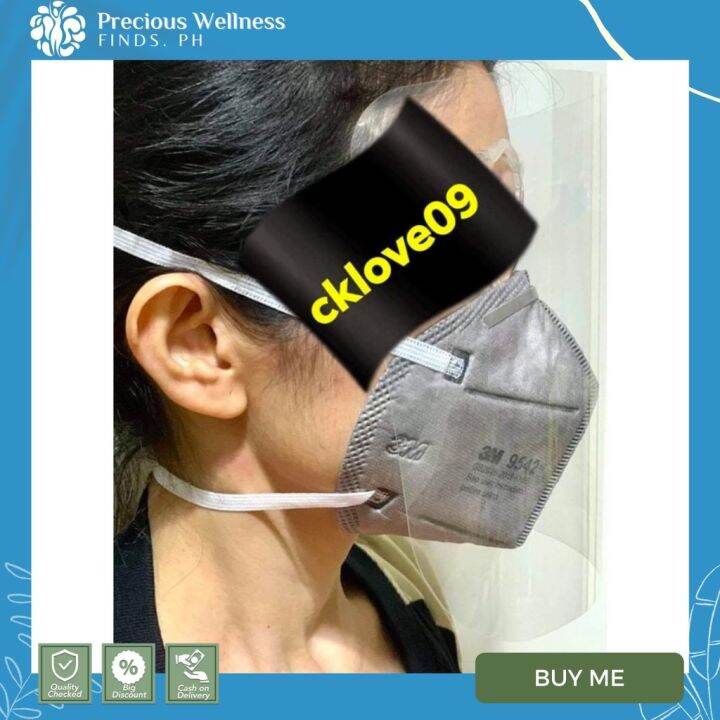 9542 3M KN95 Headloop with Activated Carbon 5 Layers Particulate Respirators [ Price / 1 piece ...