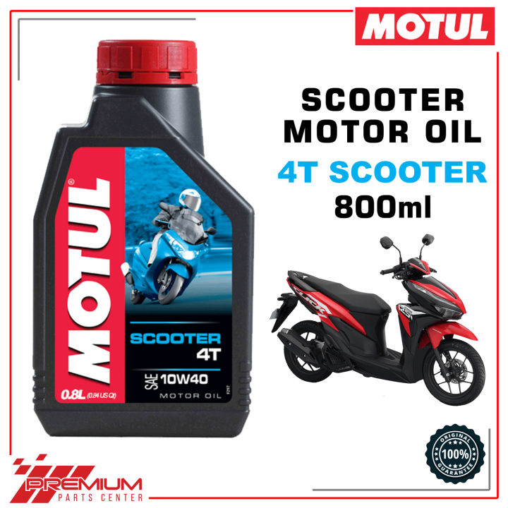 Motul 4T SAE 10W40 Scooter Oil 800ml | Lazada PH