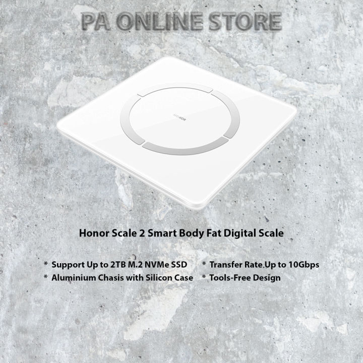 Honor Scale 2 Weighing Scale White [ Original Malaysia Set ] | Lazada