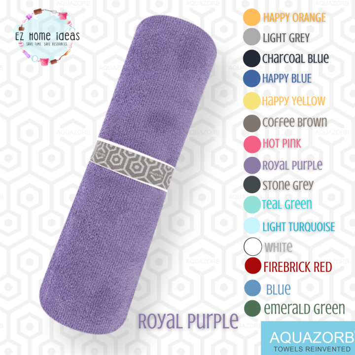 AQUAZORB Sports Large 90 x 50 cm. Right size to dry you from sweat ...