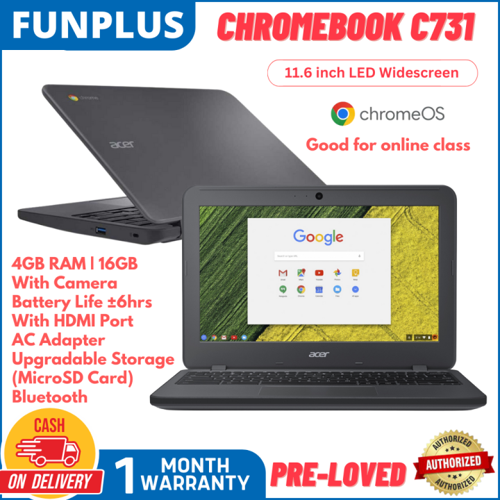 Acer Chromebook C731 series | 4GB RAM 16GB STORAGE [PRELOVED] | Lazada PH