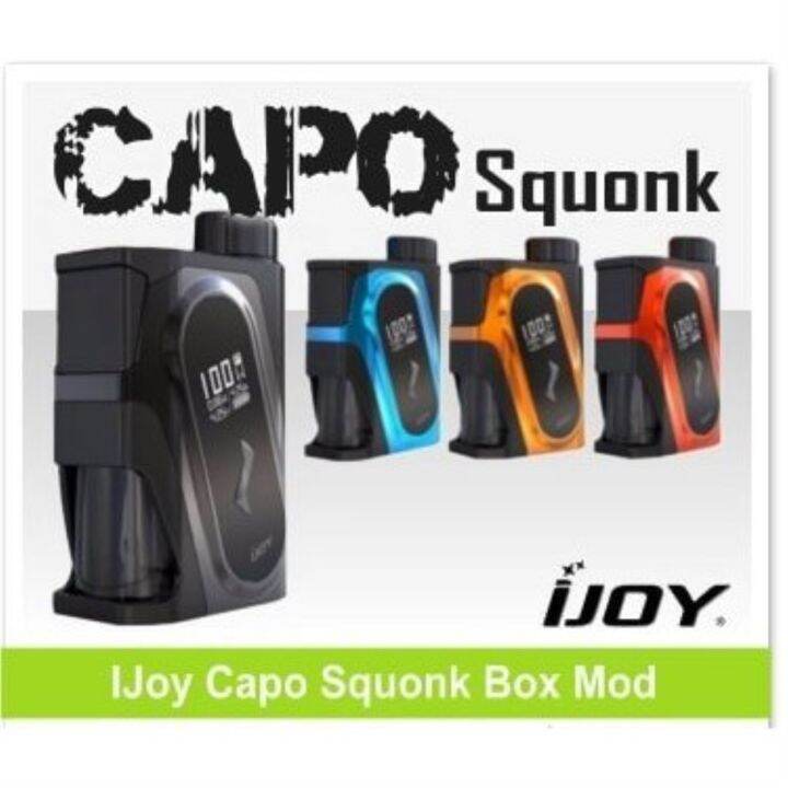 VAPE Ijoy CAPO Squonk Mod/Kit with 20700/21700 battery(Optional ...