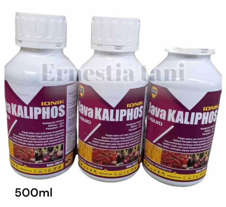 Java Kaliphos 500ml Pupuk Kalium Phospat Cair Ionik 100% Original ...