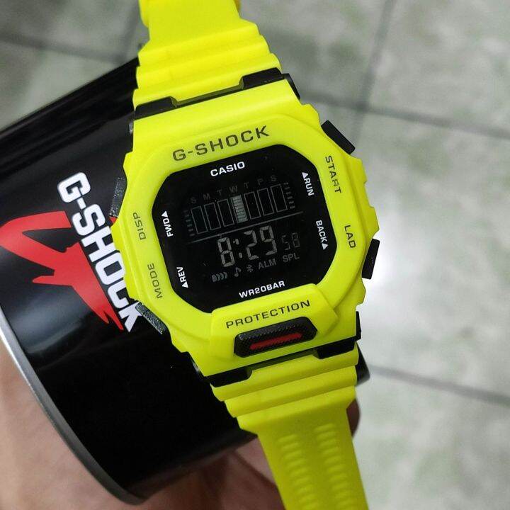 Yellow G Shock GBD200 Stylish Fashion Watch Actual-Pic Water Resist ...