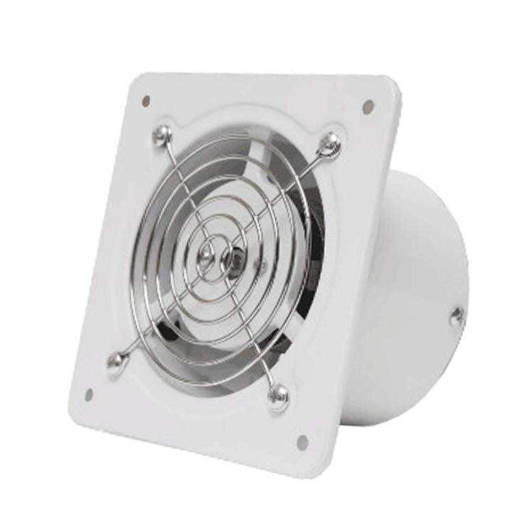 Homozy 4" Exhaust Fan 20W Square Blower Wall Mounted for Window Laundry ...