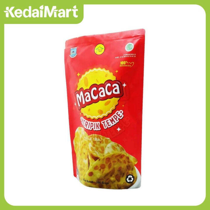 Macaca Keripik Tempe 100 Gram | Lazada Indonesia