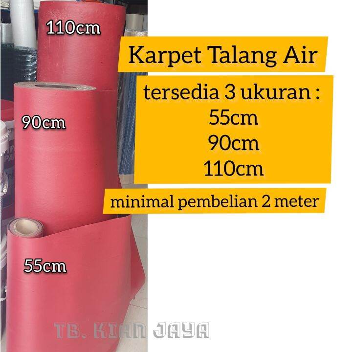 Karpet Talang Air - Merah - ready 3 ukuran | Lazada Indonesia