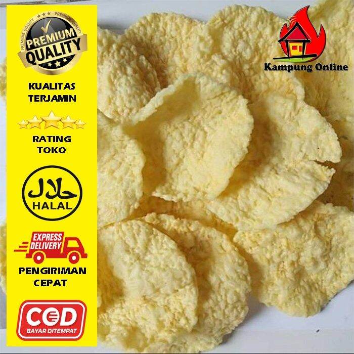 TERMURAH Kerupuk nasi krupuk gendar empuk renyah gurih enak karak ...