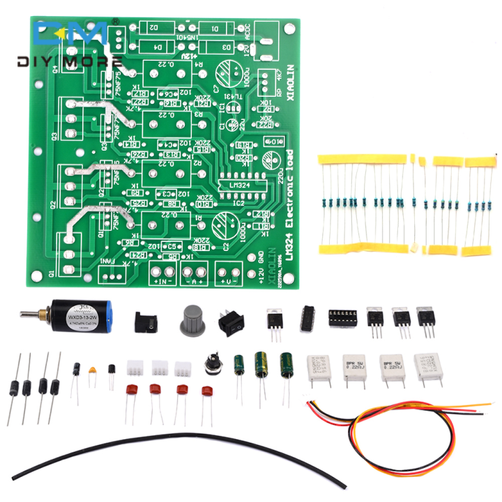 diymore 15V10A 150W Load Tester Board DIY Kit Adjustable Constant ...