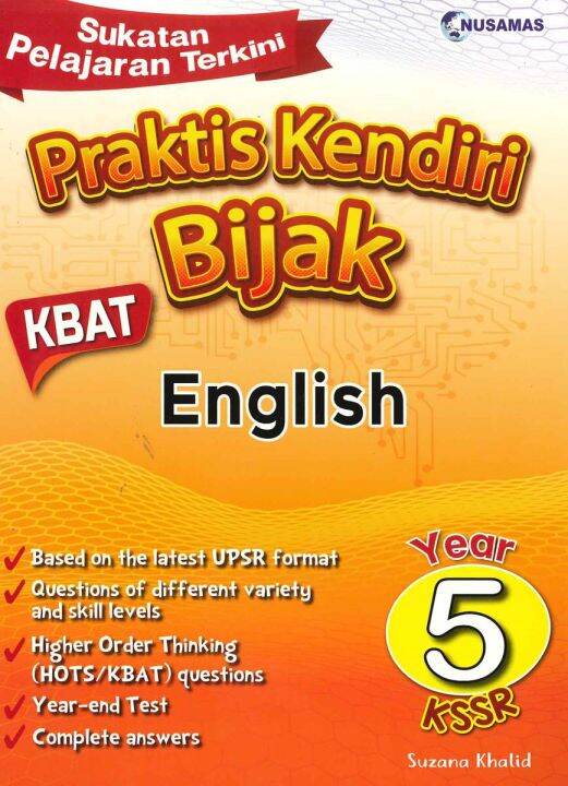 NUSAMAS PRAKTIS KENDIRI BIJAK ENGLISH YEAR 5 KSSR - 9789674878993 | Lazada