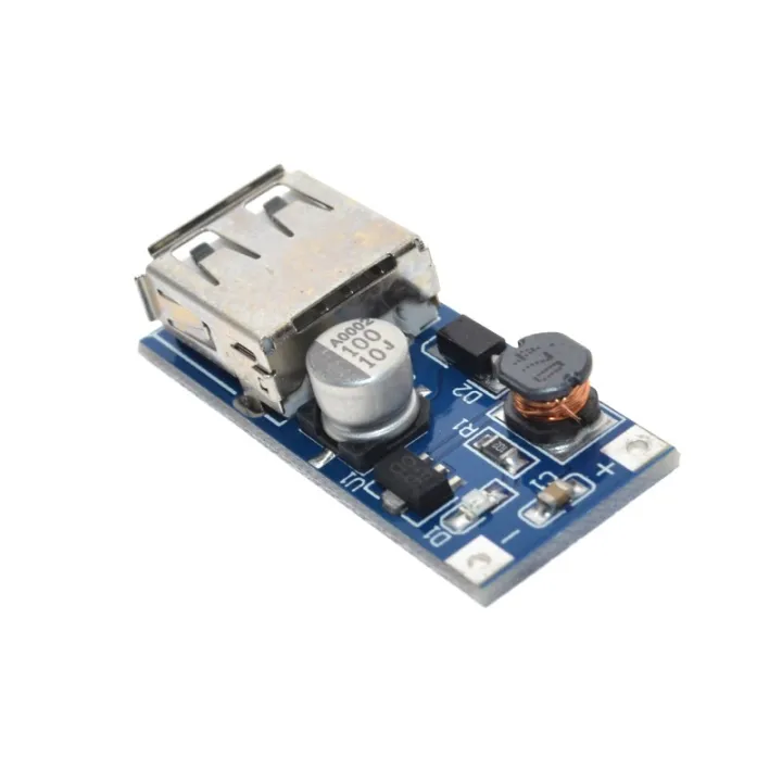 DC-DC Boost Module (0.9V ~ 5V) 600mA Boost Converter Step Up Module USB ...