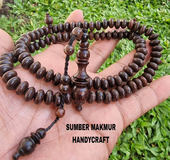 Tasbih Muslim Isi 99 Kayu Gali Asem Mati Ngorak/Tasbeh Kayu Bertuah ...