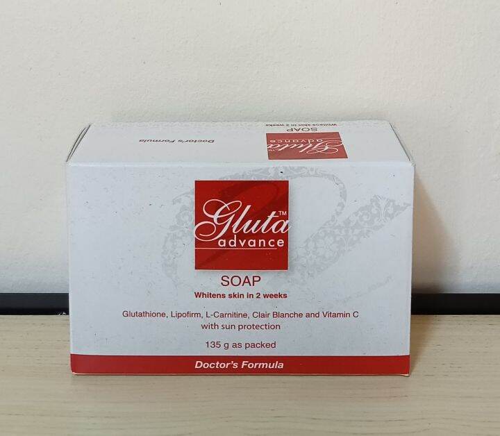 GLUTA ADVANCE SOAP WHITENS SKIN IN 2 WEEKS 135 GRAMS | Lazada PH