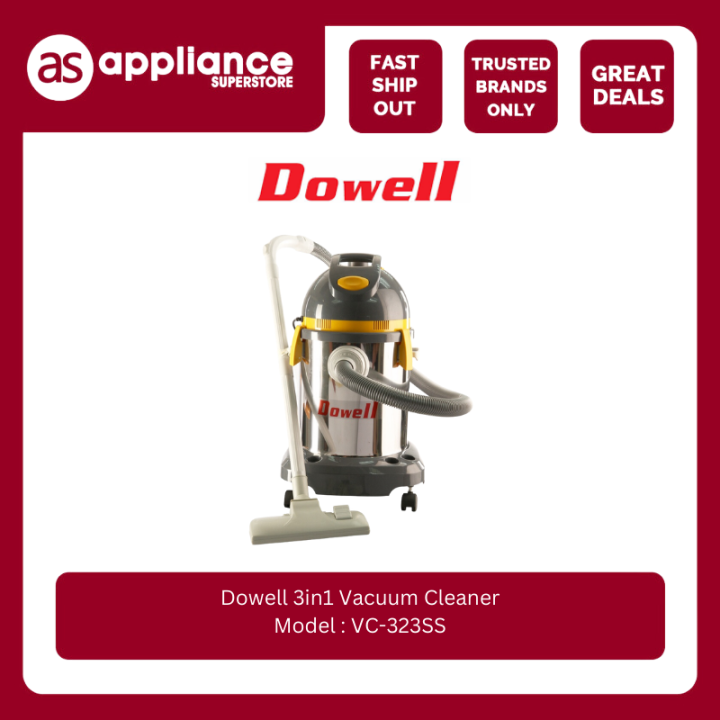 Dowell 3in1 Vacuum Cleaner VC-323SS | Lazada PH