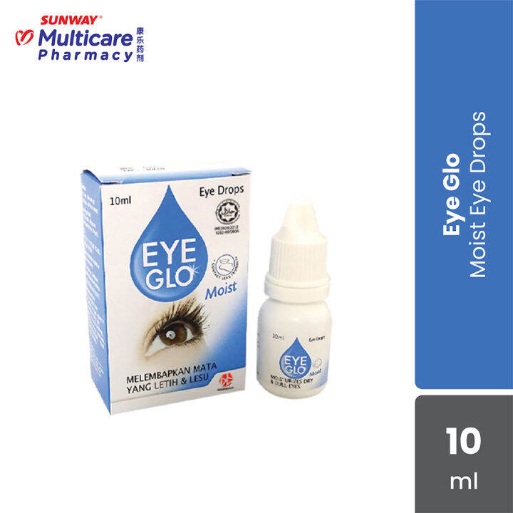 Eye Glo Moist Eye Drops (10ml) | Lazada