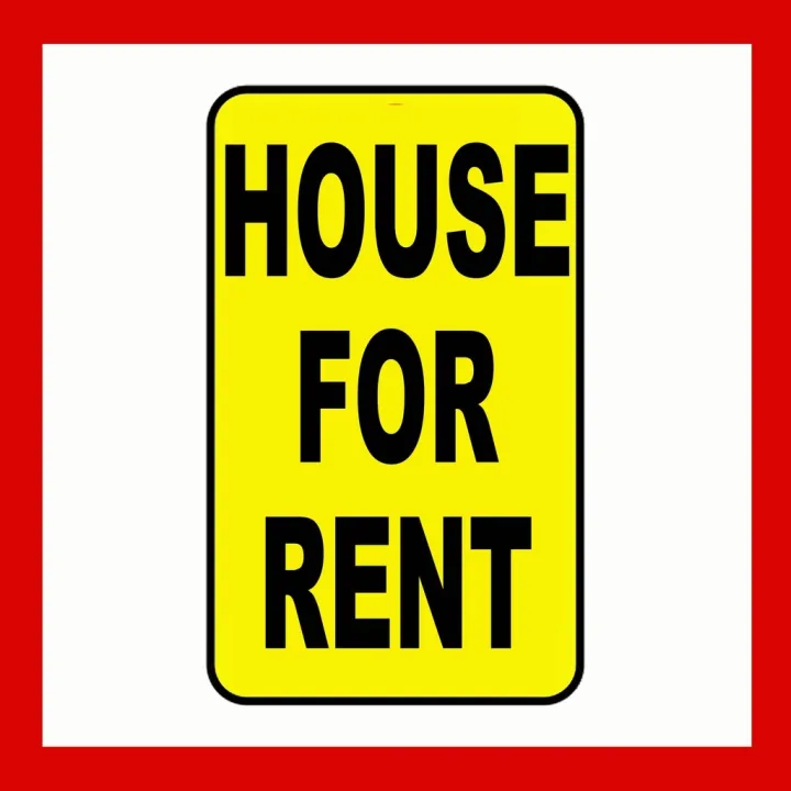 Room For Rent Sign Laminated/PVC/Sticker | Lazada PH
