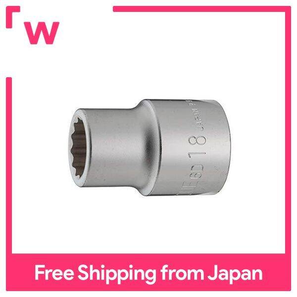 TONE Socket (Bihexagonal) 6D-18 Drive 19.0mm (3/4 ) Width across flats 18mm | Lazada PH