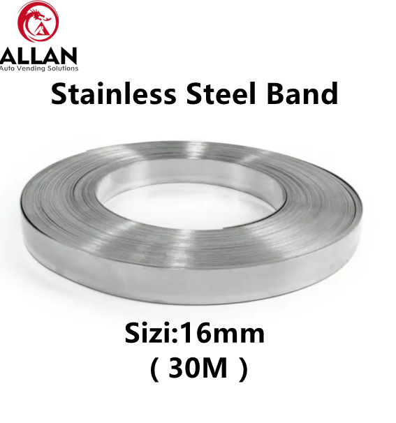 ALLAN 16mm Stainless Steel Strapping Band Strap Tools 30M Stainless ...