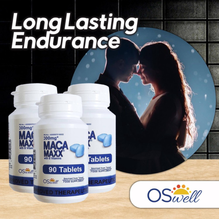 Maca Maxx with Vitamins B | Gain Muscle Boost Energy & Endurance Support Performance | Lazada PH