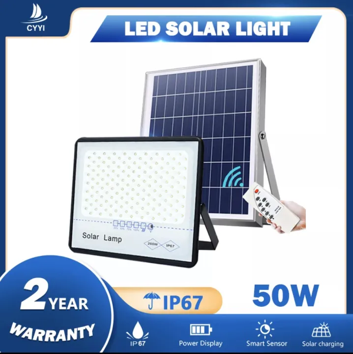 【🥇MALL】2000W solar light promo sale solar automatic night light LED ...
