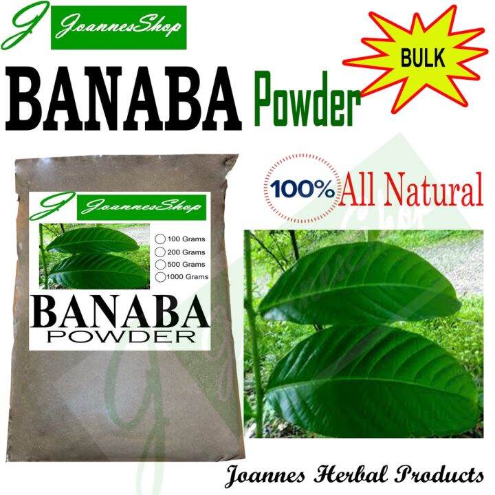 BANABA POWDER - BULK | Lazada PH