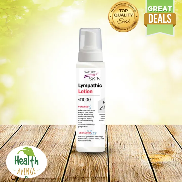 Nature Skin Lymphatic Lotion Varicose, Spider Veins, Dark Spots Remover ...